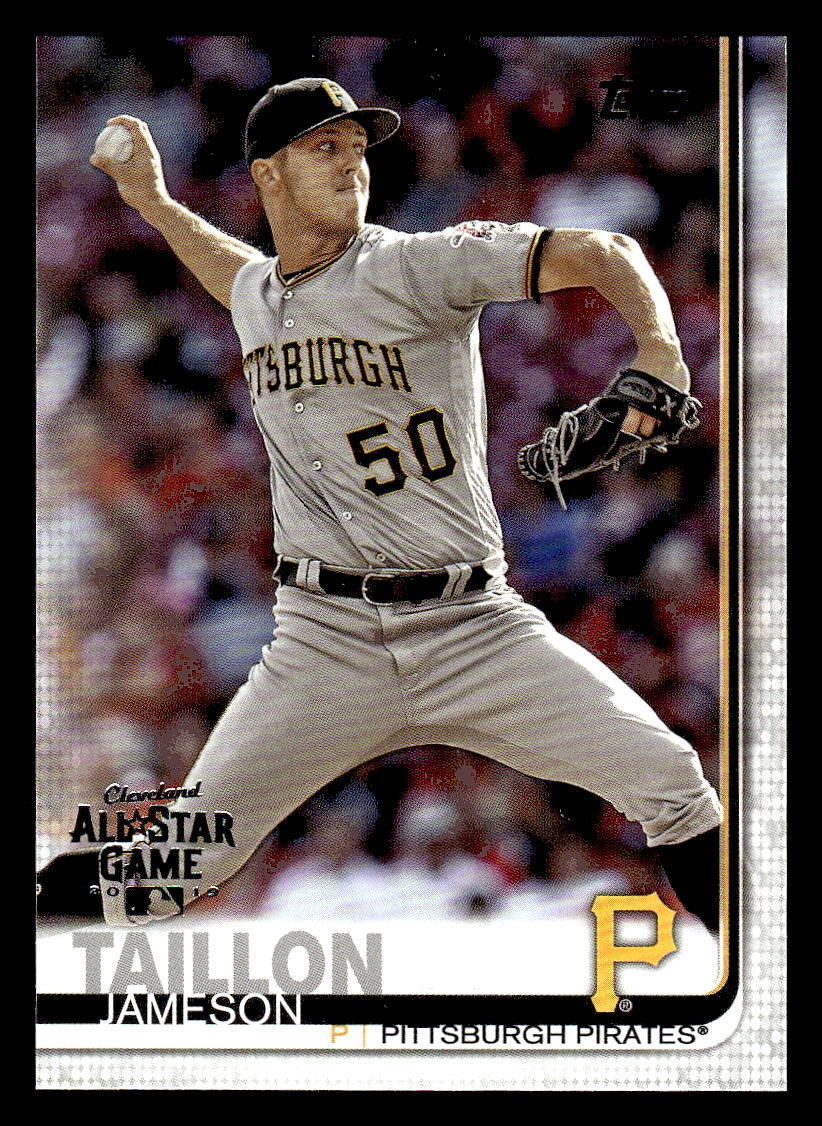 2019 Topps #662 Jameson Taillon All-Star Game Foil Stamp Extra 35% Off ...