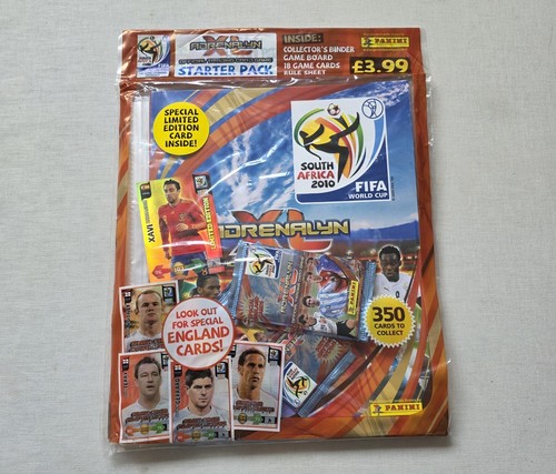 New, Sealed UK Starter Pack [Xavi , Binder] - Panini Adrenalyn XL World ...