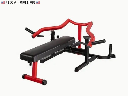 Bench Chest Press Machine Adjustable Flat Incline w/ Independent ...