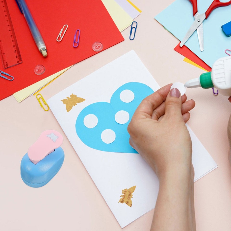 5pcs DIY Crafts Making Hole Punch Paper Punch Hole Scrapbook Paper ...