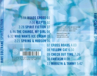 RAVI COLTRANE SPIRIT FICTION NEW CD | eBay