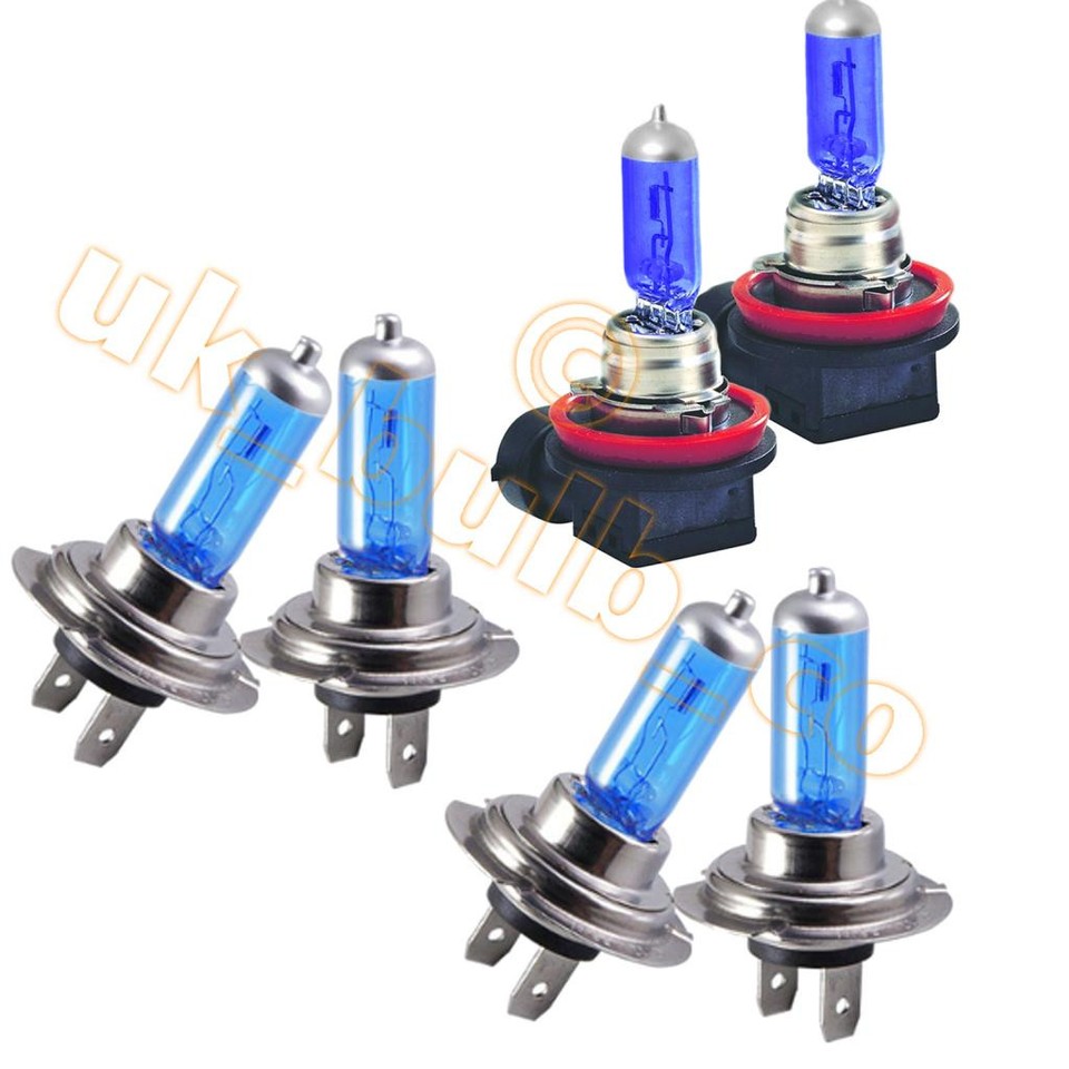 100W XENON BULBS FOR Peugeot 508 DIP MAIN BEAM AND FOG LIGHT H7 h7 H8 ...