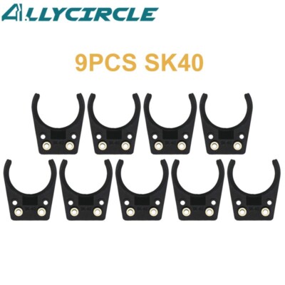 9PCS SK40 Tool Changer Grippers for CNC Machine SK40 Tool Holder Forks ...