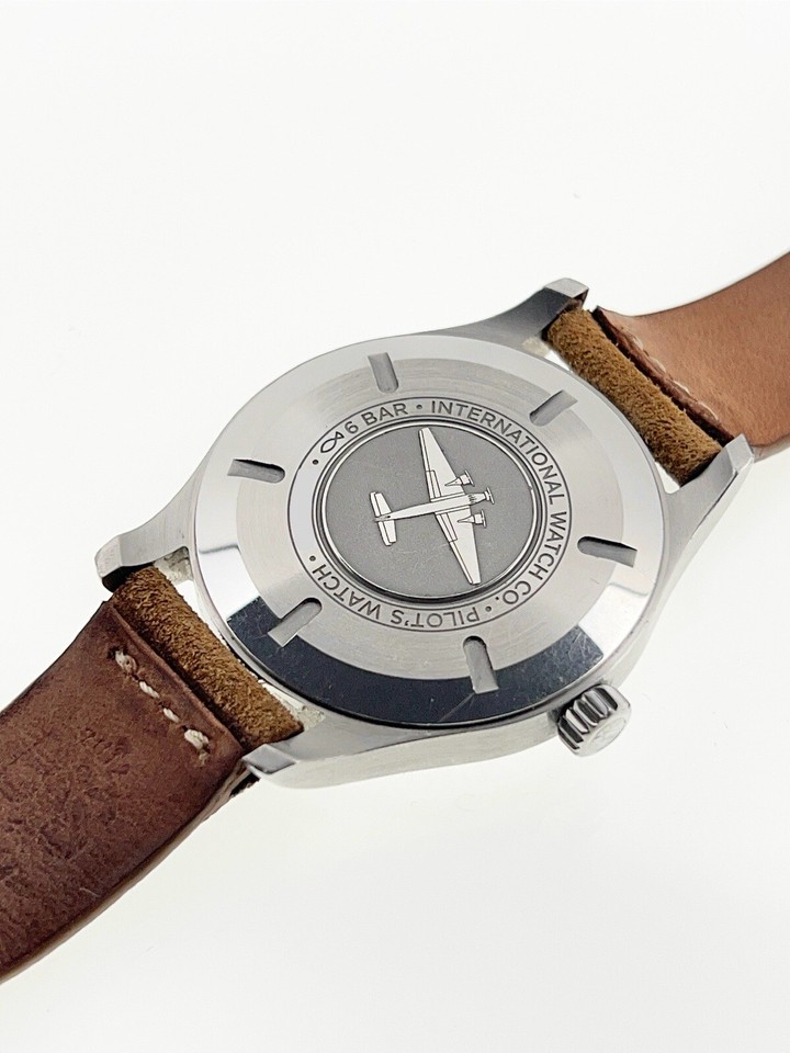 IWC Pilot Mark Stainless Steel White Dial 40mm Automatic Men’s Watch ...