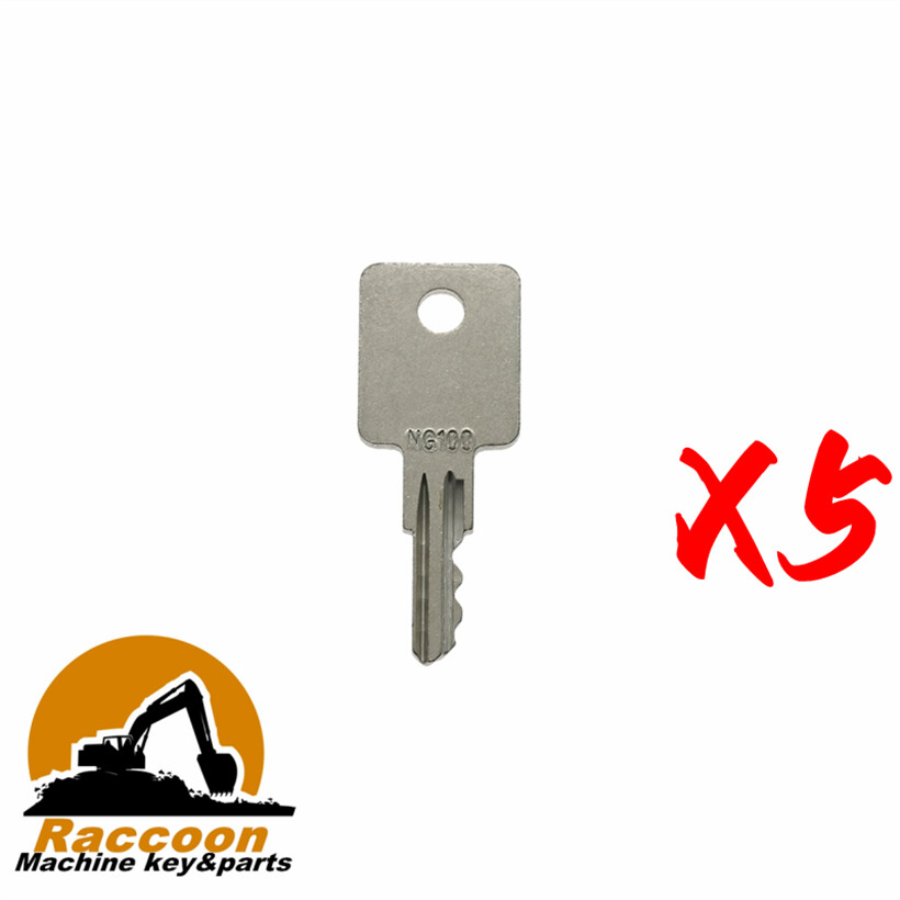 5pcs Grove Vermeer Cushman Huber Broderson BartMill Lull Terex NG100 ...