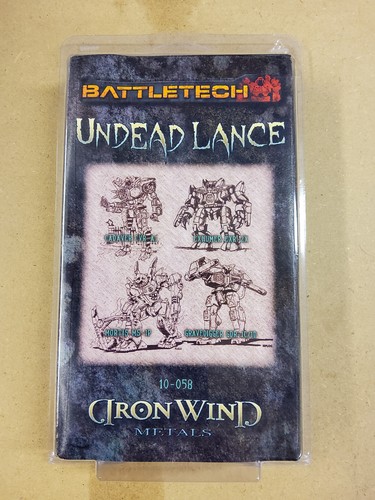 Battletech Miniatures - Undead Lance Pack - 10-058 - Iron Wind Metals ...