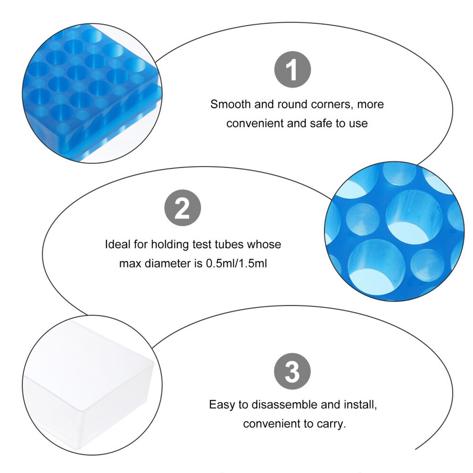 Tube Mount Laboratory Tube Rack Test Tube Holder | eBay UK