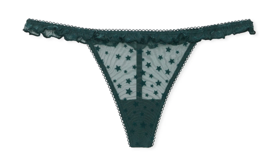 Victoria's Secret Wink V-String G-string Skimpy Strappy Elegant Deep ...