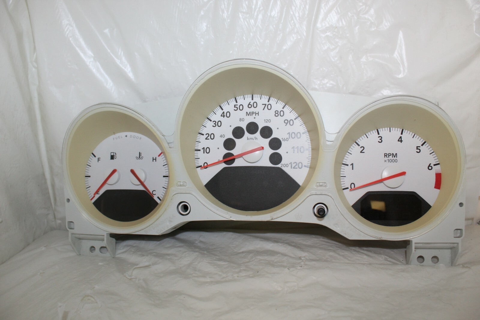 Speedometer Instrument Cluster Panel Gauges 07 08 Dodge Caliber 102,708 ...