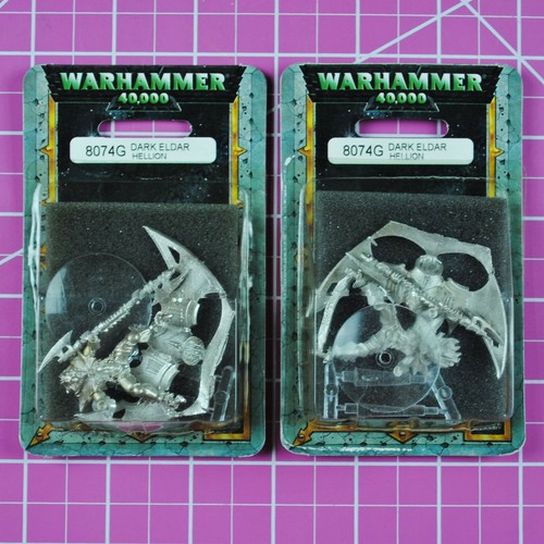 Warhammer 40K Dark Eldar Hellions (2 Packs!) Metal - OOP Games Workshop ...