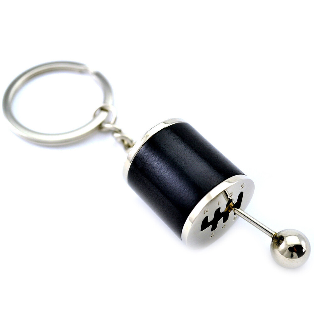 1x Car Shift Knob Manual Gear Stick Shifter Metal Key Ring Key Chain ...