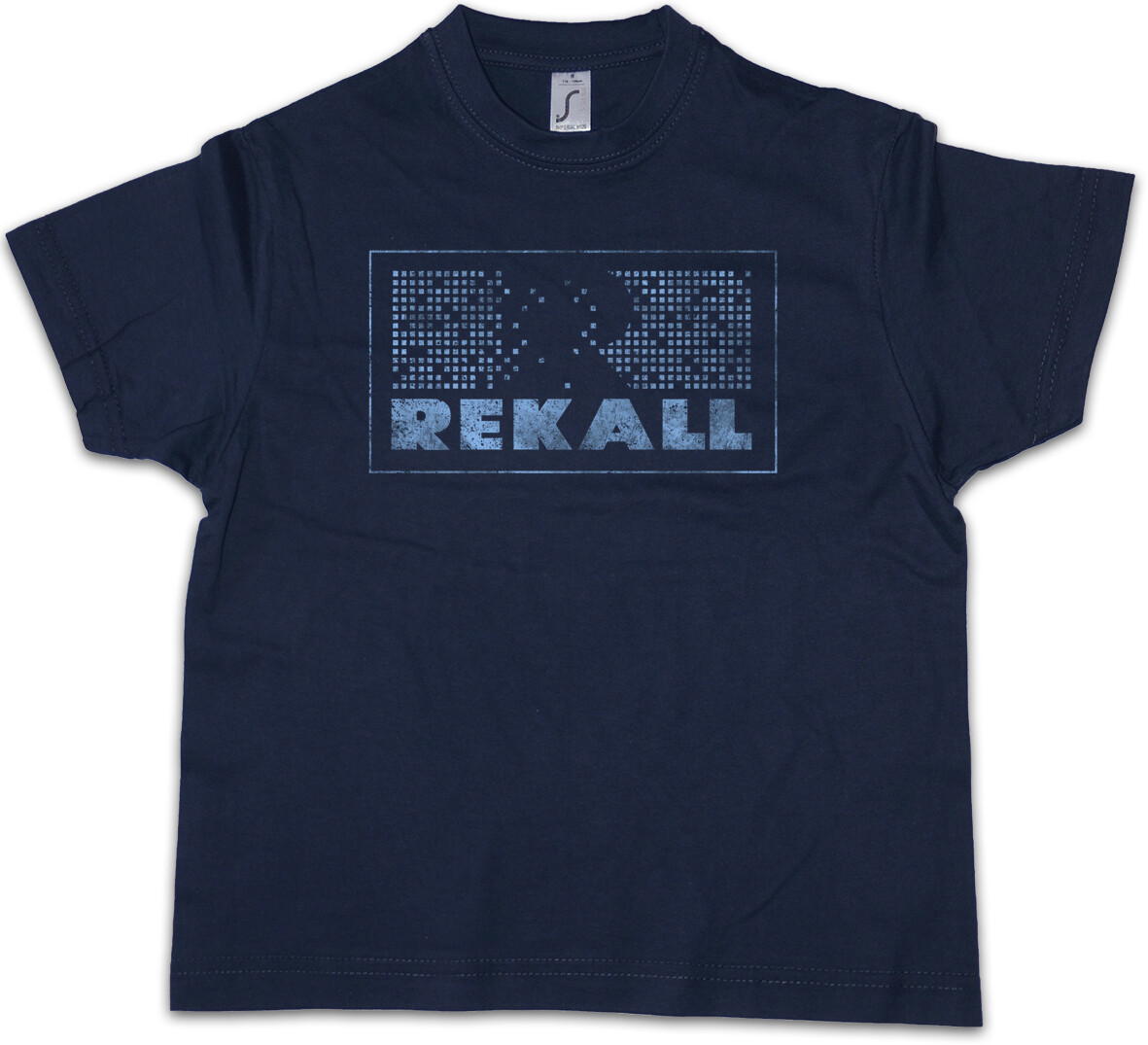 REKALL LOGO Kinder Jungen T-Shirt Total Arnold Recall Sign Logo Company ...