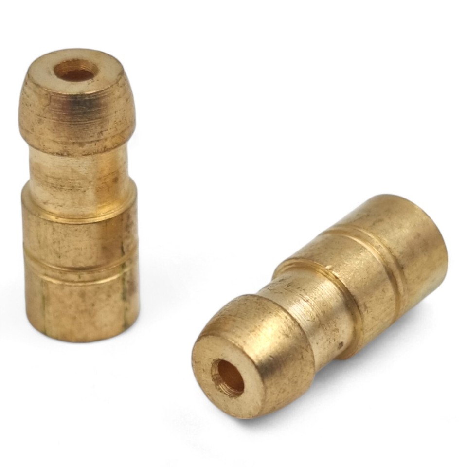 Brass Bullet Connectors 4.7mm & 4.6mm Bullets Double Single Electrical ...