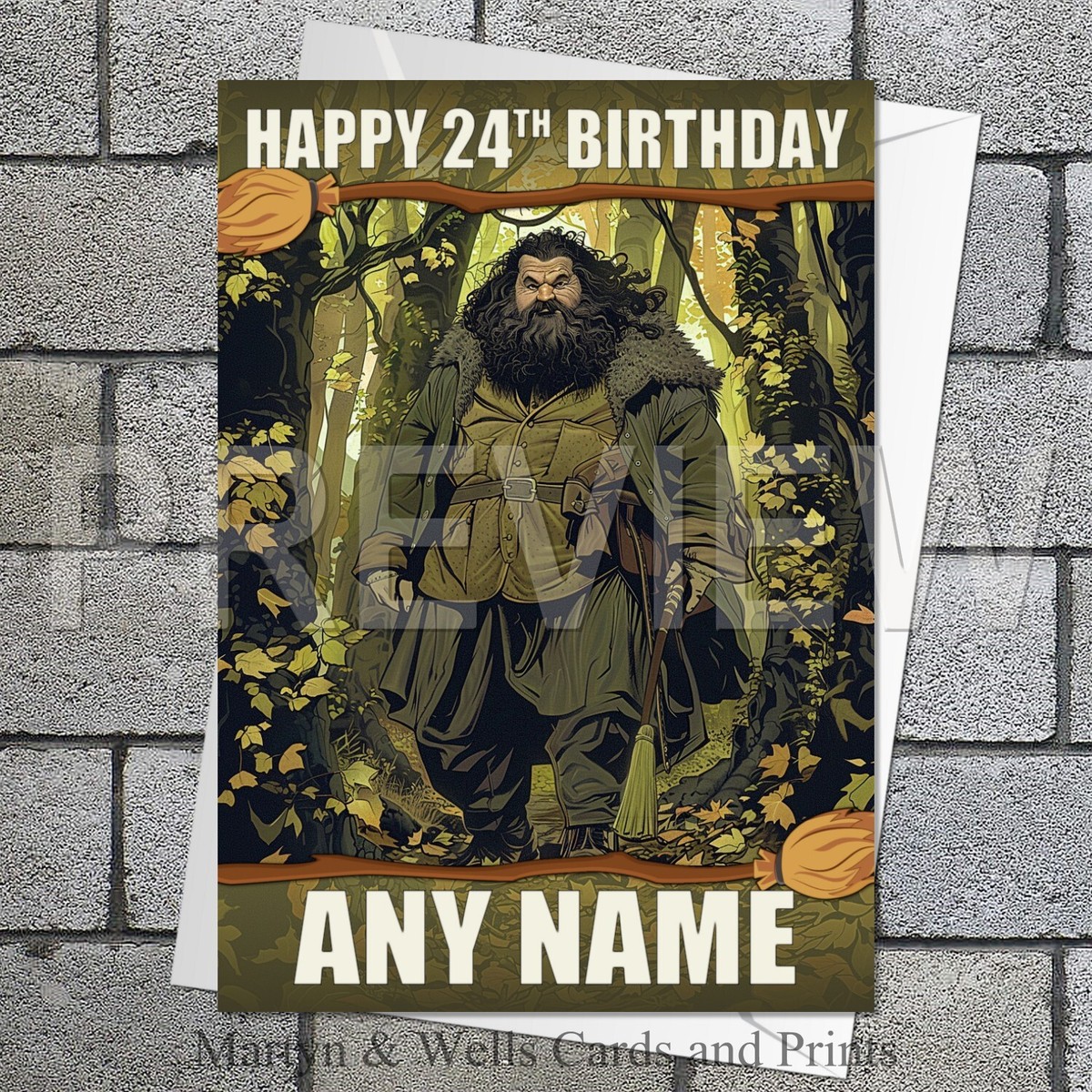Hagrid Quotes Harry Potter Birthday Personalised Happee Birthdae Cake