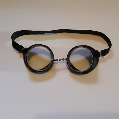 Circa 1920s Willson Safety Goggles with Rubber Strap Willson Patented ...