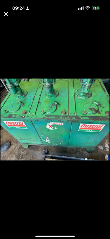 Vintage Castrol Oil Pump with 3 chambers | eBay UK