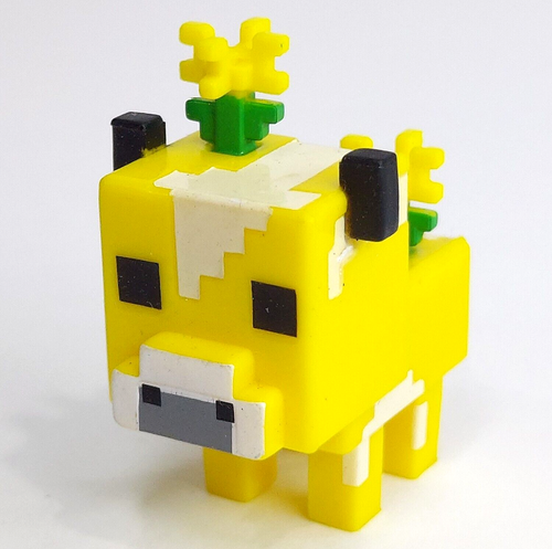 Minecraft Mini-Figures Earth Series 19 1" Moobloom Flower Cow Figure | eBay