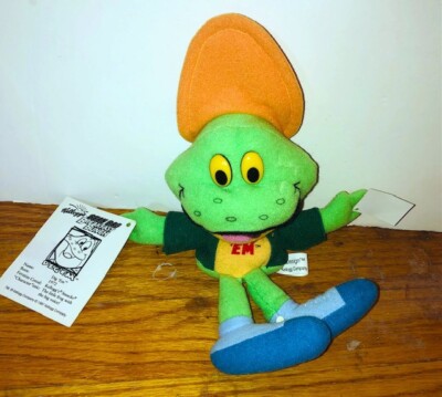 Dig 'Em Frog Smacks 1997 Kellogg's Cereal Bean Bag Breakfast Bunch ...
