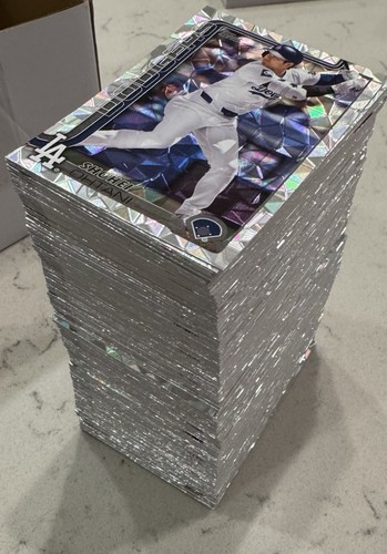 2025 Topps Series 1 Diamante Foil Parallel Lot Of 296 Cards! NO DUPES ...