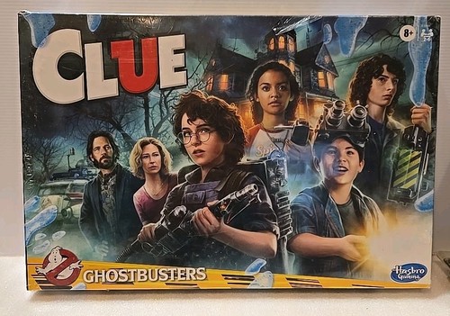 Hasbro Gaming Clue: Ghostbusters Edition Game Cooperative Board Game ...