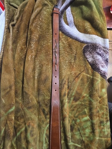 Bianchi Cobra Basket Weave Embossed Leather Rifle Sling | eBay