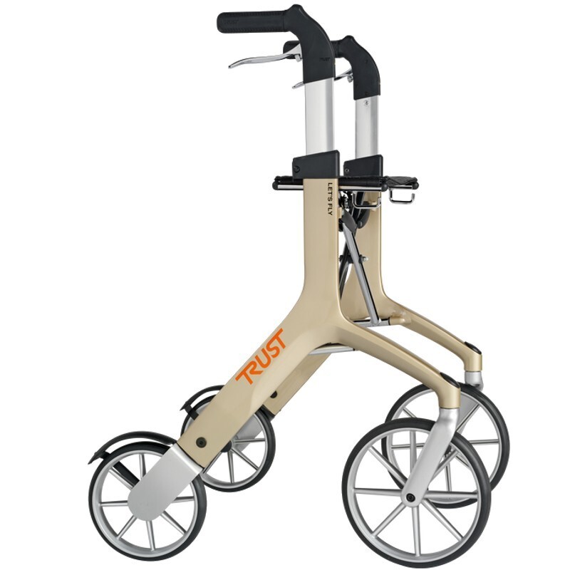 TrustCare Lets Fly Outdoor Stylish Aluminium Rollator - 4 Colours ...