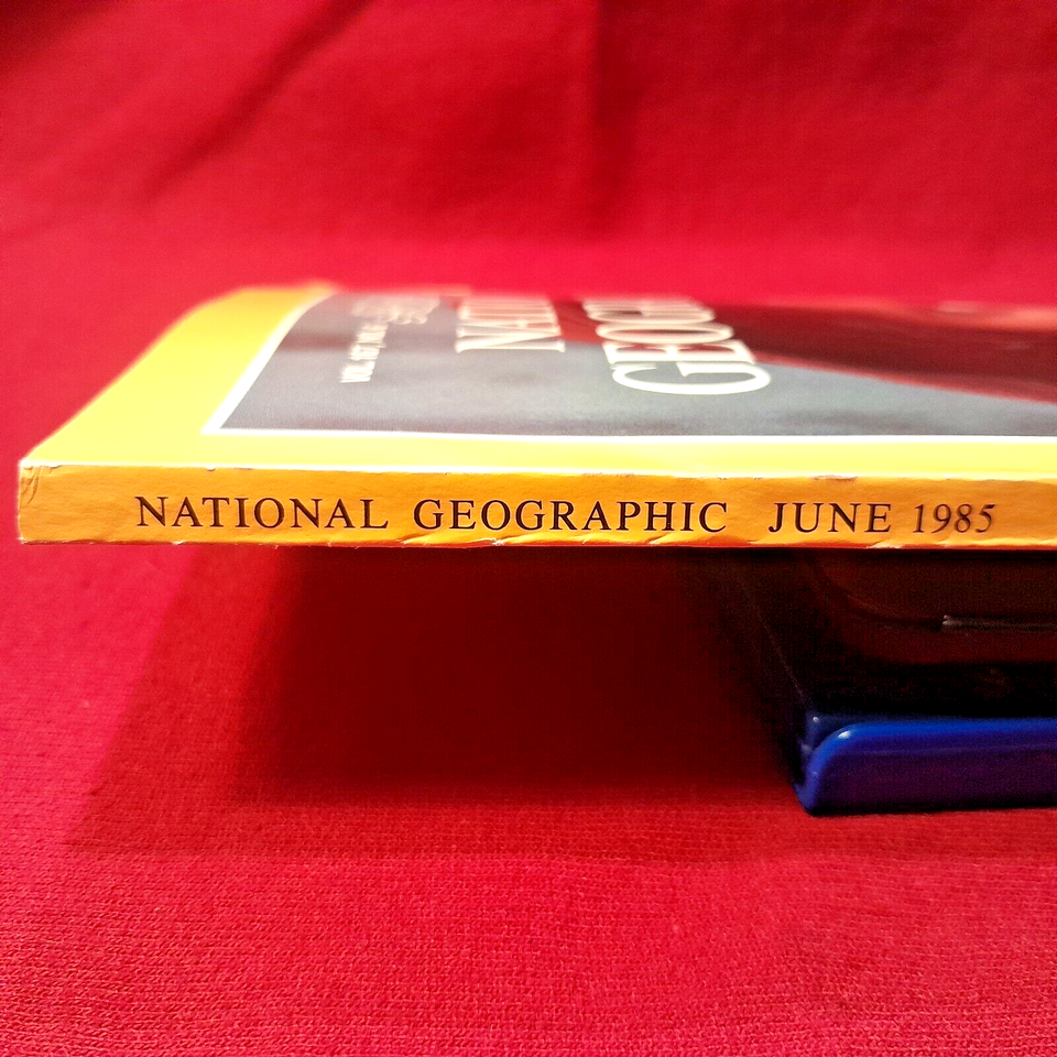 National Geographic June 1985 Vol. 167, No. 6 Iconic Afghan Girl | eBay