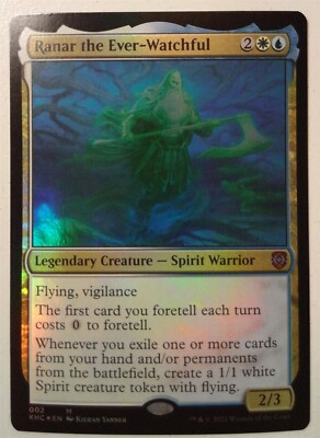 Ranar the Ever-Watchful *FOIL Mythic Rare* Magic MtG x1 Commander ...