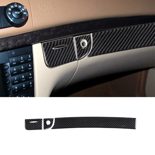 Carbon Fiber Interior Passenger Dashboard Cover Trim For Mercedes-Benz ...