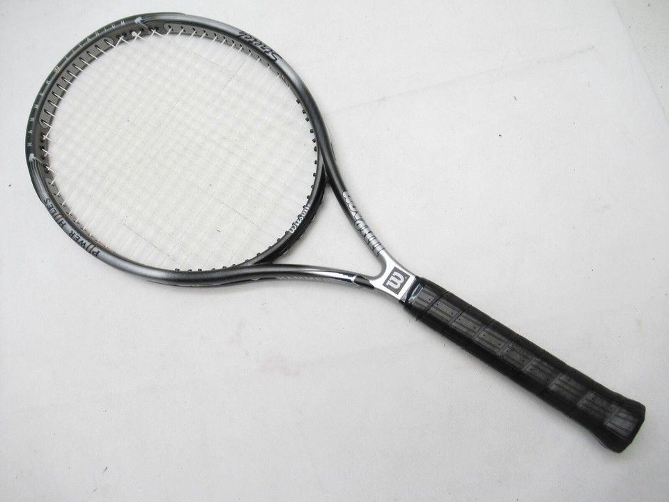 WILSON HAMMER 3.4 TITANIUM STRETCH TENNIS RACQUET (4 1/2) LONG STORAGE ...
