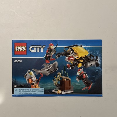 LEGO CITY: Deep Sea Starter Set - # 60091 -INSTRUCTIONS ONLY ...