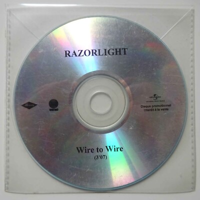RAZORLIGHT : WIRE TO WIRE ♦ CD SINGLE PROMO ♦ | eBay