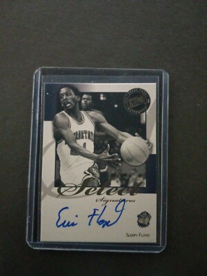 Eric "Sleepy" Floyd Auto 2008 Press Pass Autograph Select Signatures SS ...