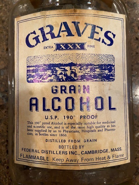 Graves Grain Alcohol 190