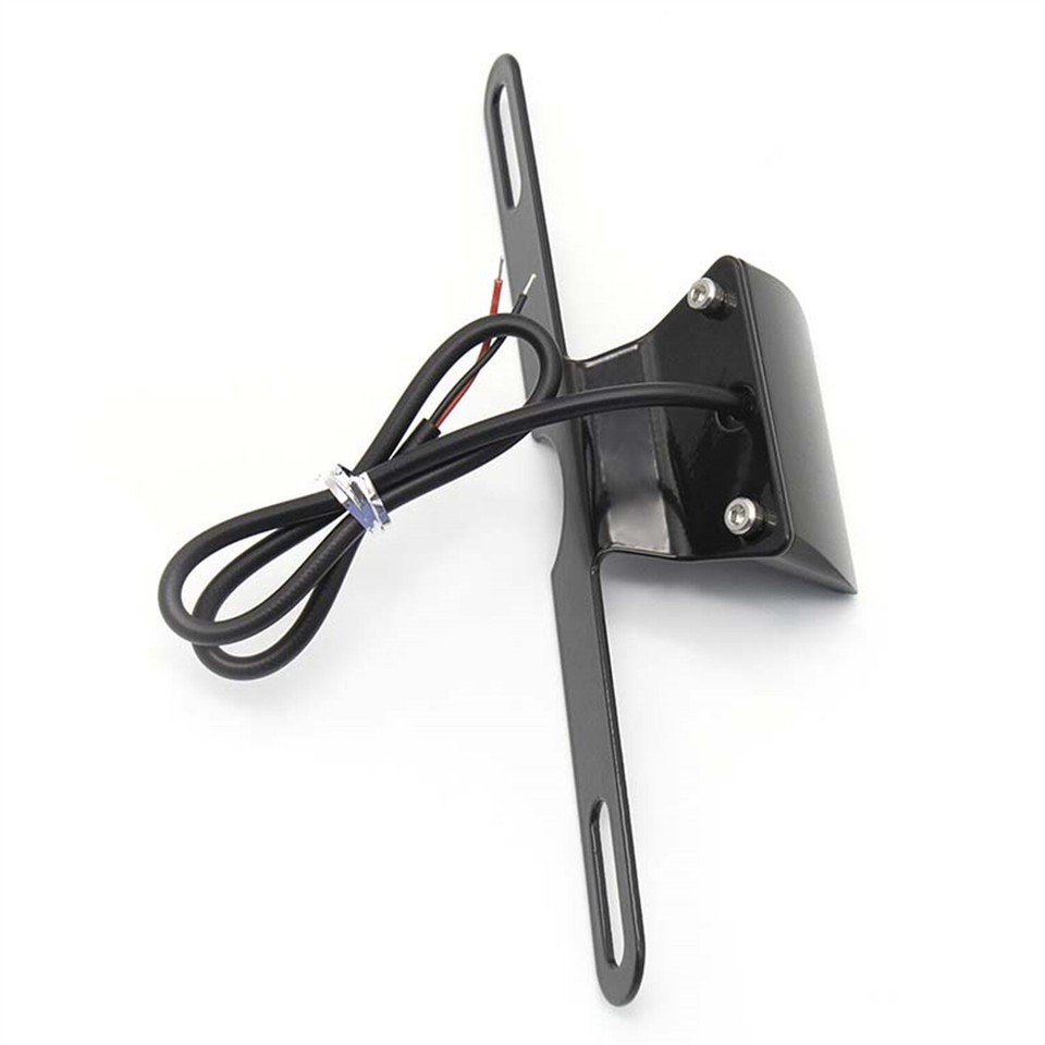 License Plate Mount Holder Bracket With LED Brake Tail Light For ...