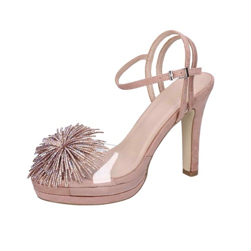 Chaussures Femme MENBUR 38 Ue Sandales Rose en Daim Strass BC401-38 ...