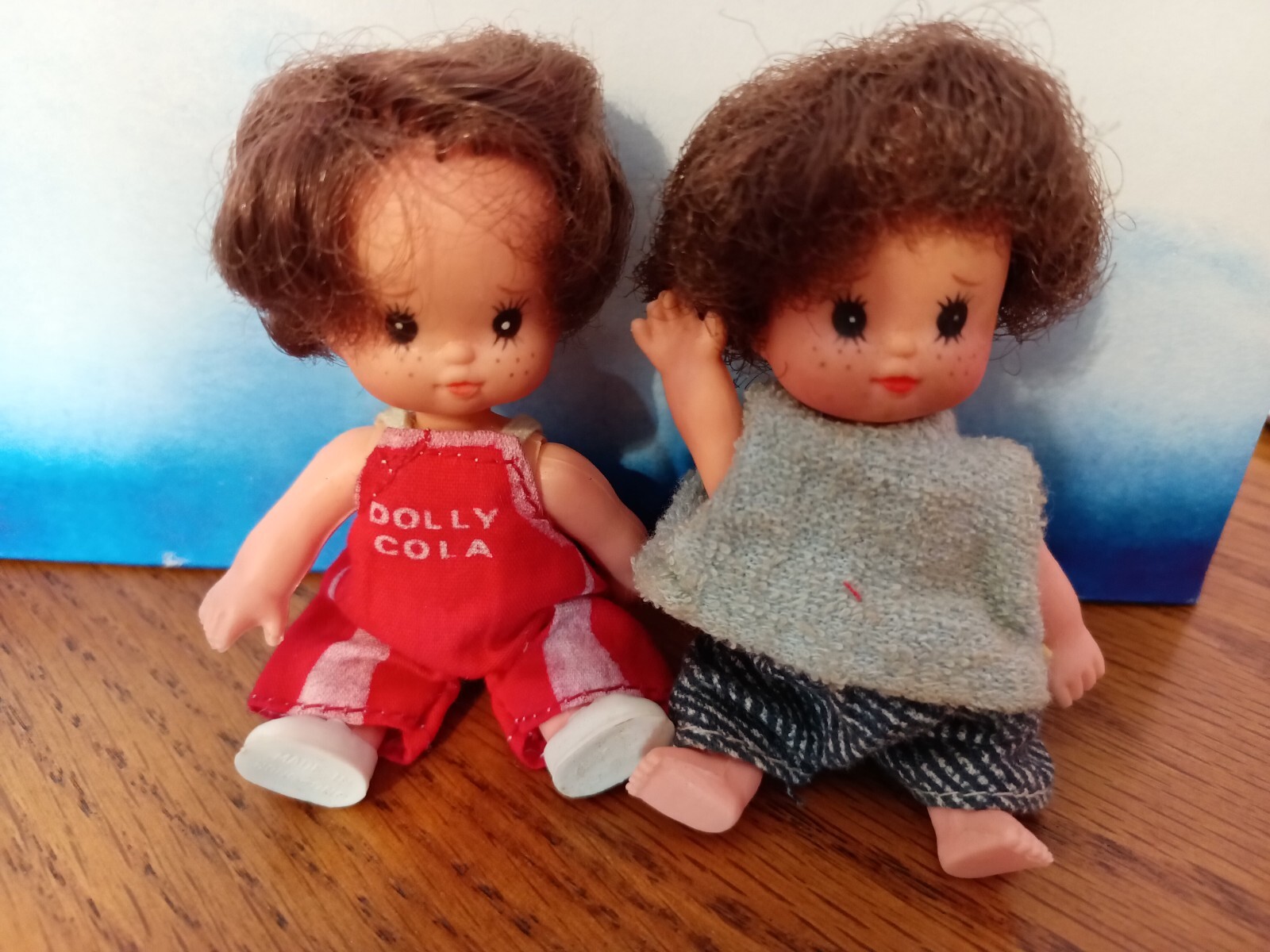 Vintage Dolly Cola doll, with friend | eBay