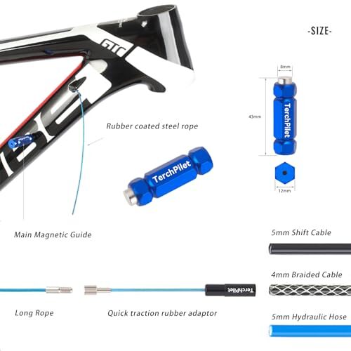Bike Internal Cable Routing Tool Kit - Effortless Internal Cable ...
