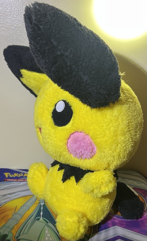 Pokémon Pichu Fluffy “Warm and Healing” Plush 🔥New With Tags-Bandai ...