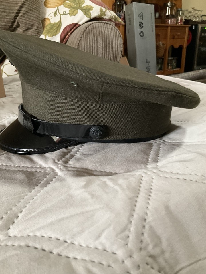 USMC Enlisted Service Cap 6 5/8 | eBay