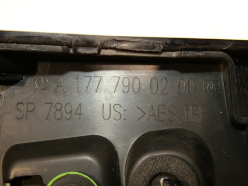 MERCEDES-BENZ A CLASS W177 REAR SPOILER RIGHT CORNER P/N: A1777900200 ...