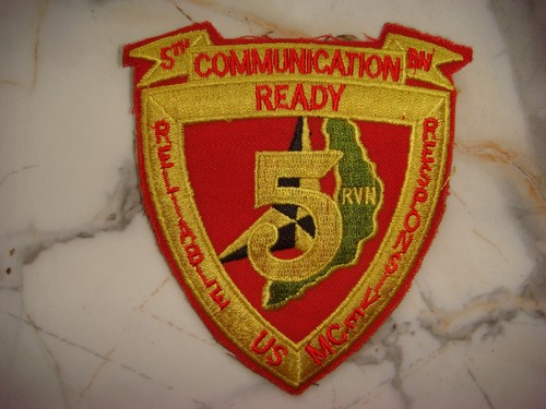 USMC 5th COMMUNICATIONS Bn - 3rd MARINE DIVISION, VIETNAM WAR PATCH | eBay