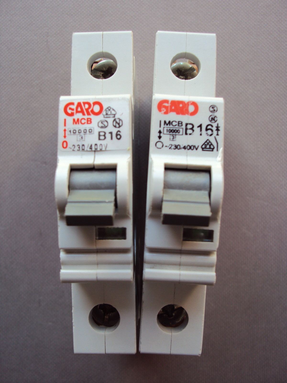 GARO TYPE B C SP 10000 MCB B6 B10 B16 B20 B25 B32 C6 C16 C20 C40 ...