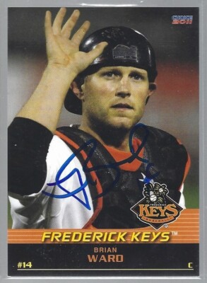 IP autograph signed 2011 Choice Sportscards Frederick Keys #27 Brian ...