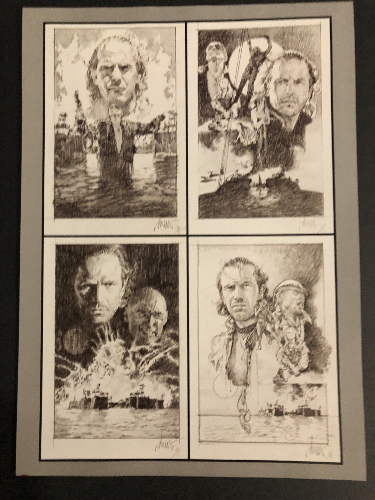 Waterworld Kevin Costner Movie Art Poster Print Splash Page 9x12 Drew ...
