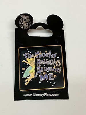 WDW 2010 Disney TINKER BELL "The World Revolves Around Me" Pin | eBay