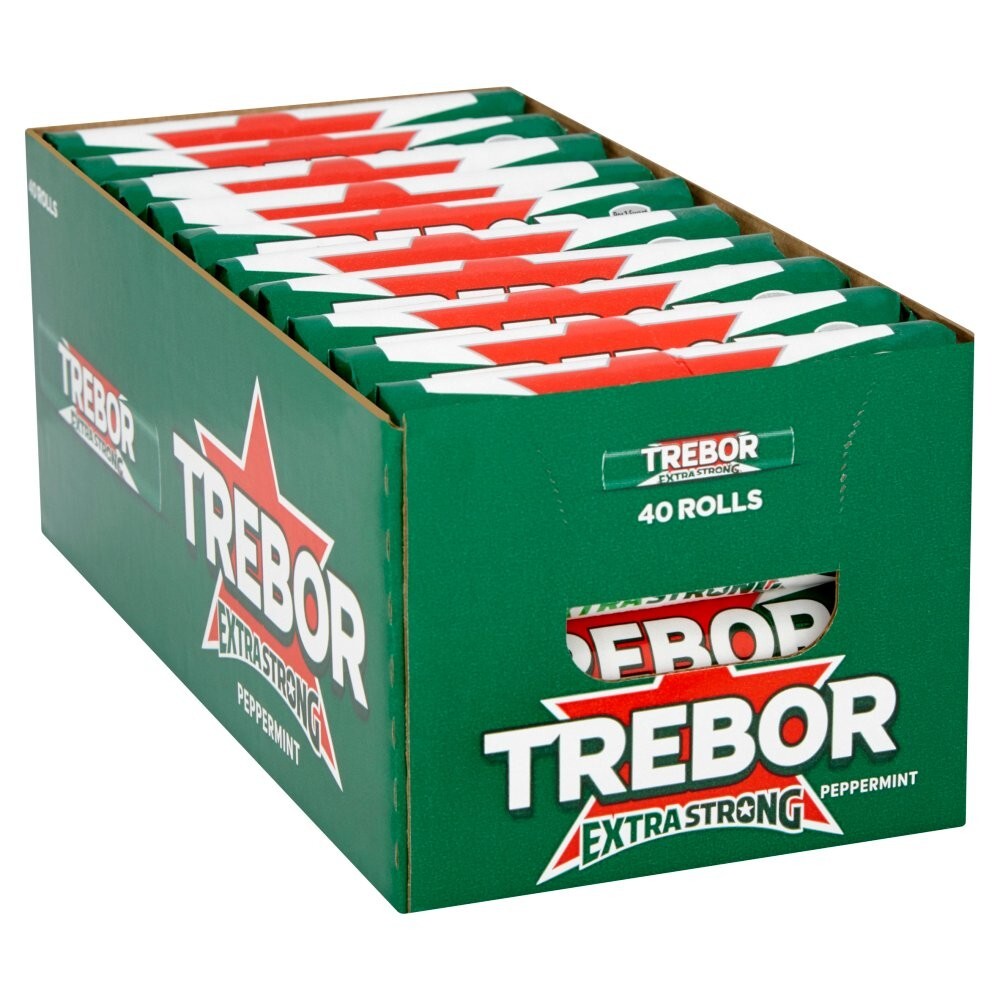 Trebor Extra Strong Hard Peppermint Mints 40 packs | eBay UK