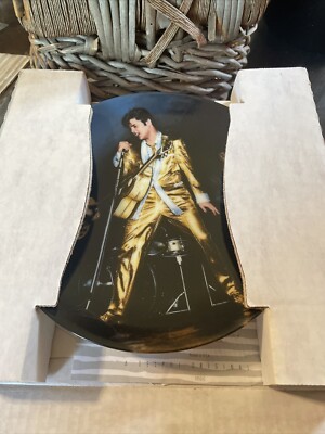 Elvis Presley "The Memphis Flash" Collector Plate Delphi Bradford ...