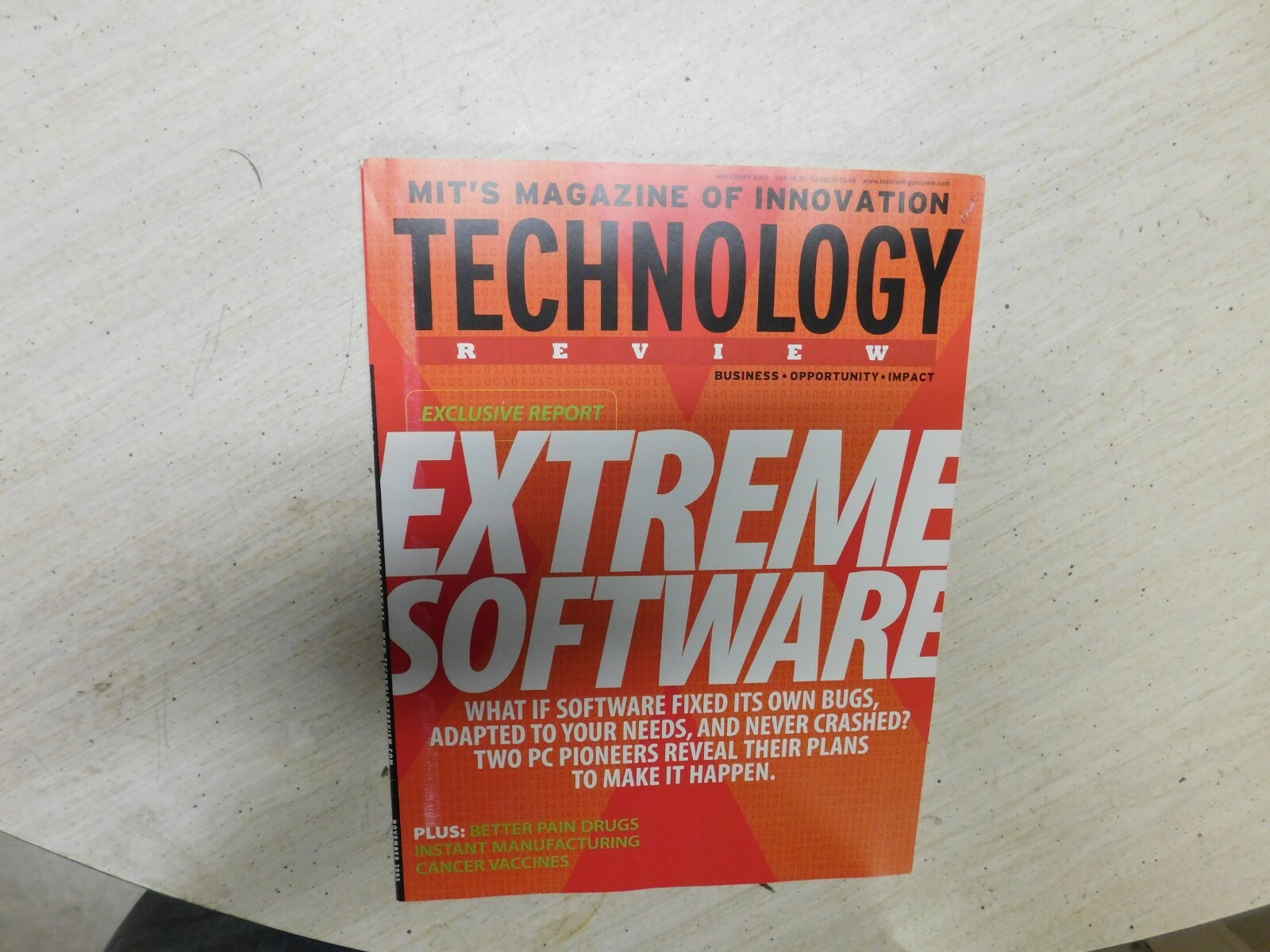 MIT Technology Review Magazine 2003 November Extreme Software | eBay