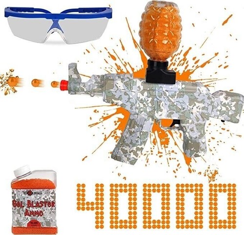 Splatter Gel Ball Blaster Kit Electric Semi Fully Automatic Splat ...